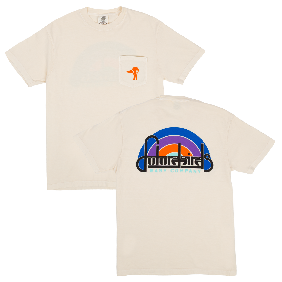 Easy Co. Rainbow Tee – Futurebirds Merch